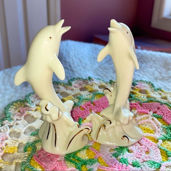 Lenox | Accents | Vintage Lenox Jumping Dolphin Set Recently Lowered ...